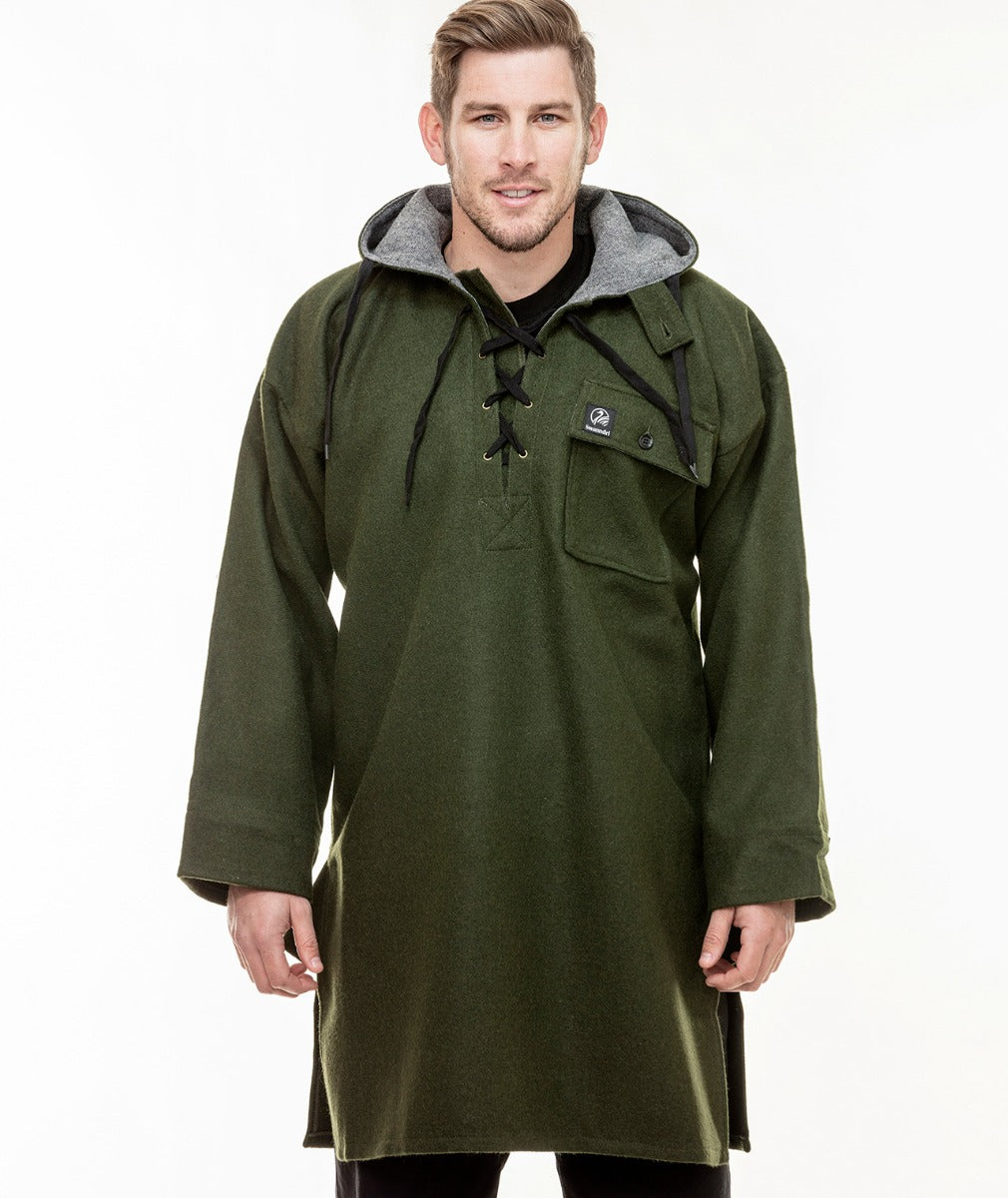 Original Swannie Bush Shirt Olive | Weather-Resistant Outdoor Shirt ...